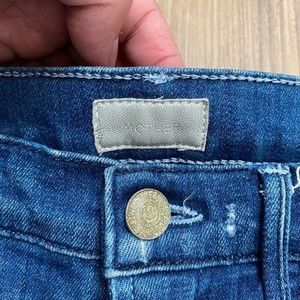 MOTHER | Jeans | Mother The Slasher Jeans Womens 24 Split Hem Hillbilly ...